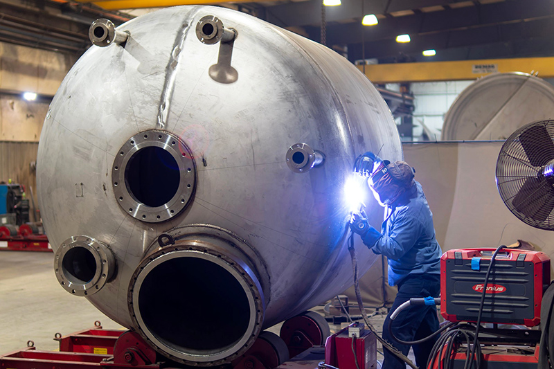 ASME Reactor Fabrication | Bendel